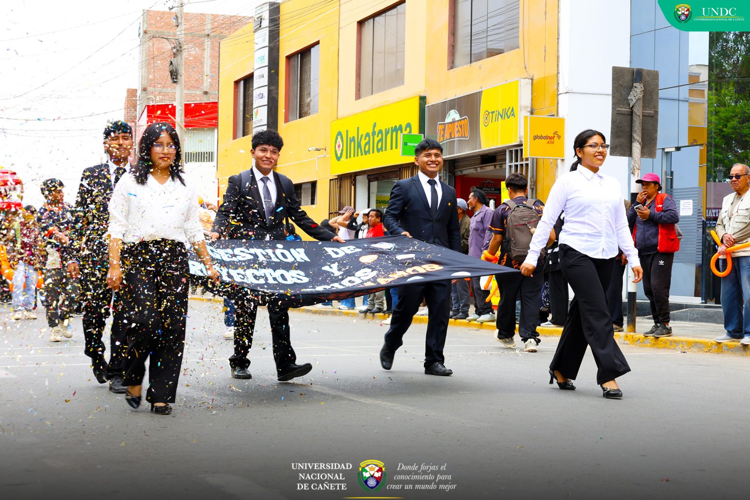 PASACALLE CULTURAL UNDC 2025: TRADICIÓN, SABER Y ORGULLO UNIVERSITARIO ...